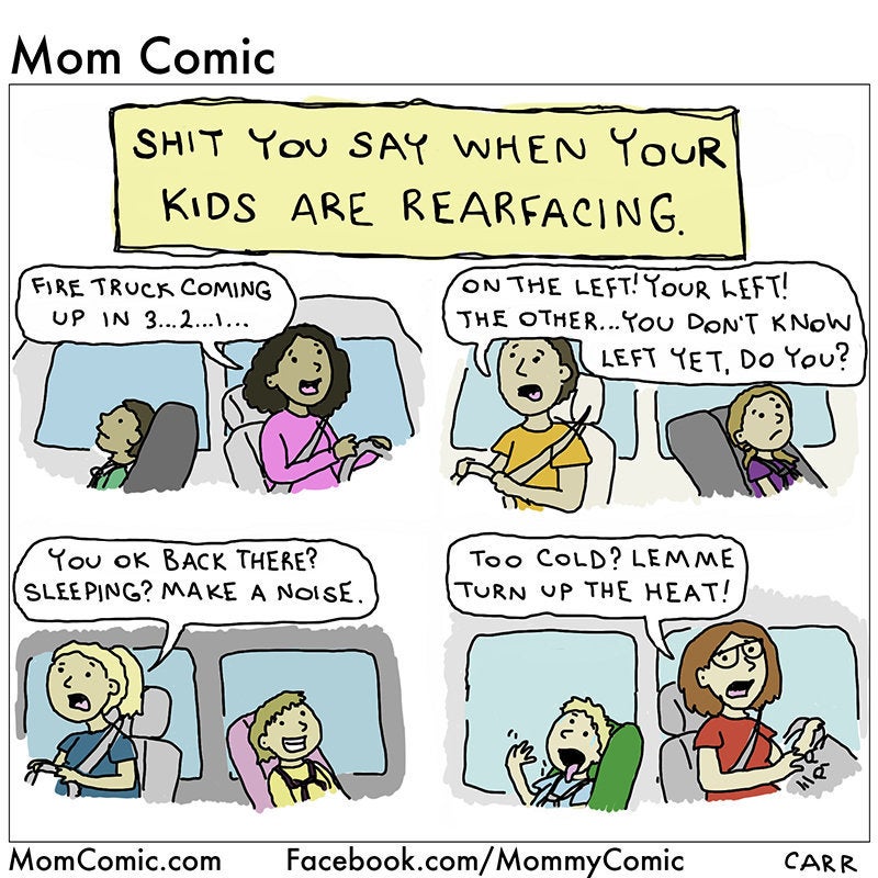19 Comics That Sum Up Car Rides With Kids | HuffPost Life