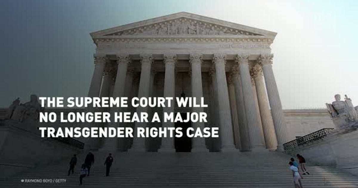 Supreme Court Will No Longer Hear Major Trans Rights Case | HuffPost Videos