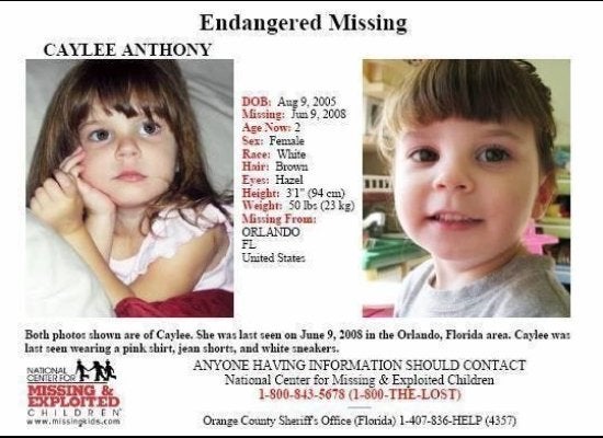 Caylee Anthony Case: 'I Was There When The Search For Caylee Began ...