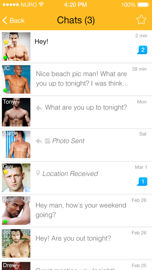 Grindr tribe store