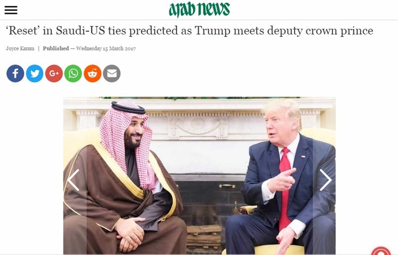 The Significance Of The Trump-Mohammed bin Salman Meeting | HuffPost