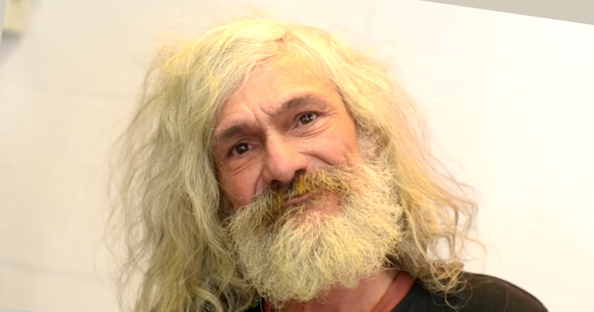 Homeless Man Cries Tears Of Joy After Salon Transforms His Look: 'I Do ...