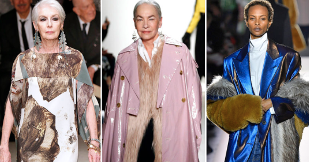 Fashion Week's Hottest New Models Were Older Women | HuffPost UK Style ...