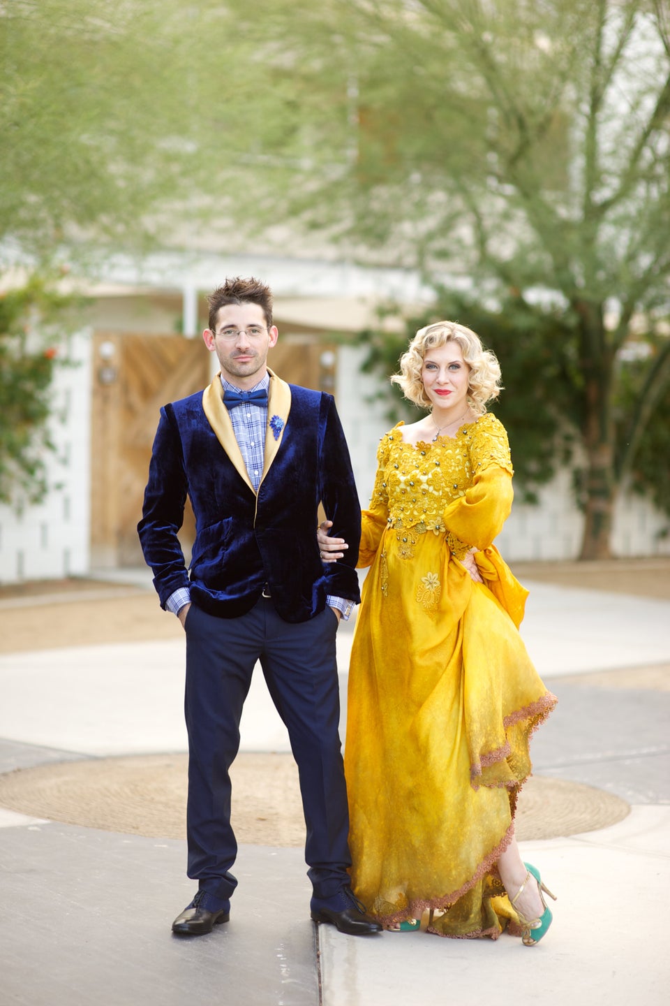 15 Yellow Dresses For Brides Who Want To Channel Their Inner Belle ...