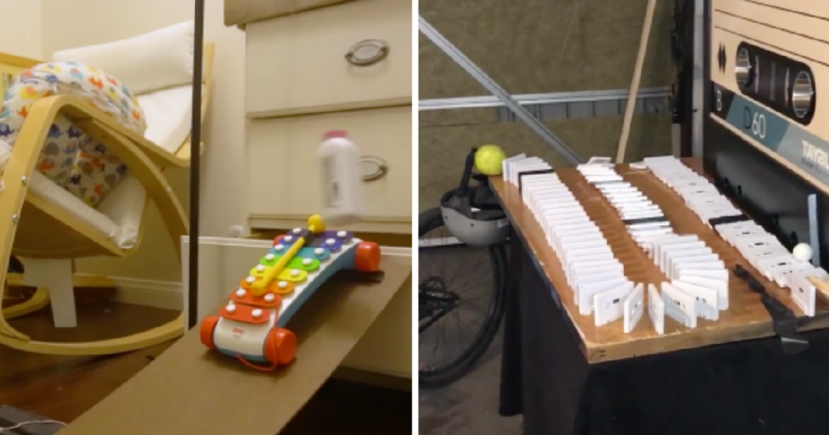 Gender Reveal Ideas: Parents-To-Be Spend Three Days Creating Epic Rube ...