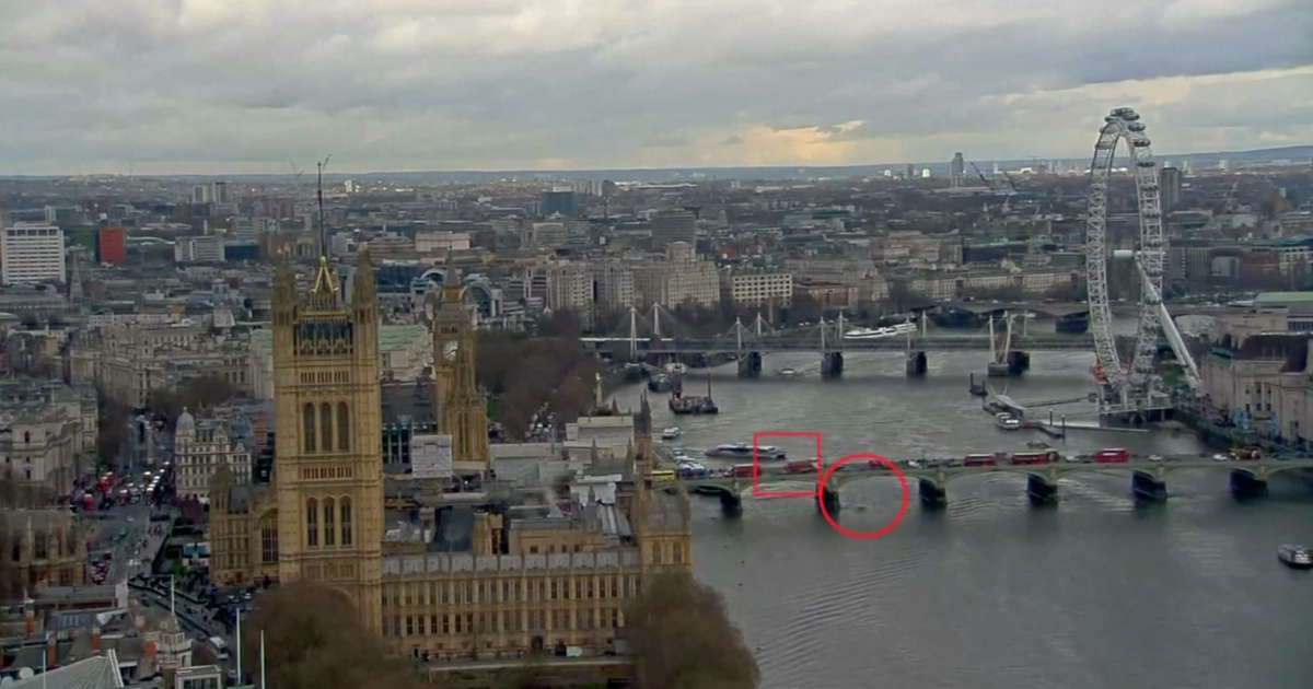 Westminster Terror Attack: Woman Falls From Bridge As Suspect Ploughs ...