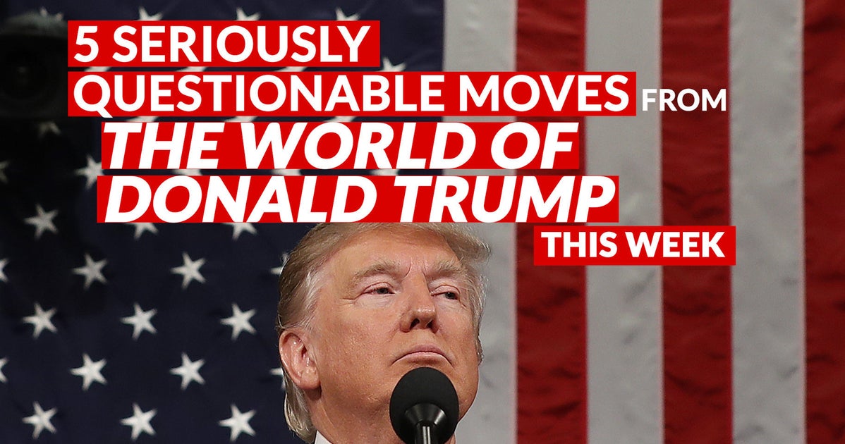 TrumpWatch: 5 Seriously Questionable Moves From The World Of Donald ... TrumpWatch: 5 Seriously Questionable Moves From The World Of Donald ...