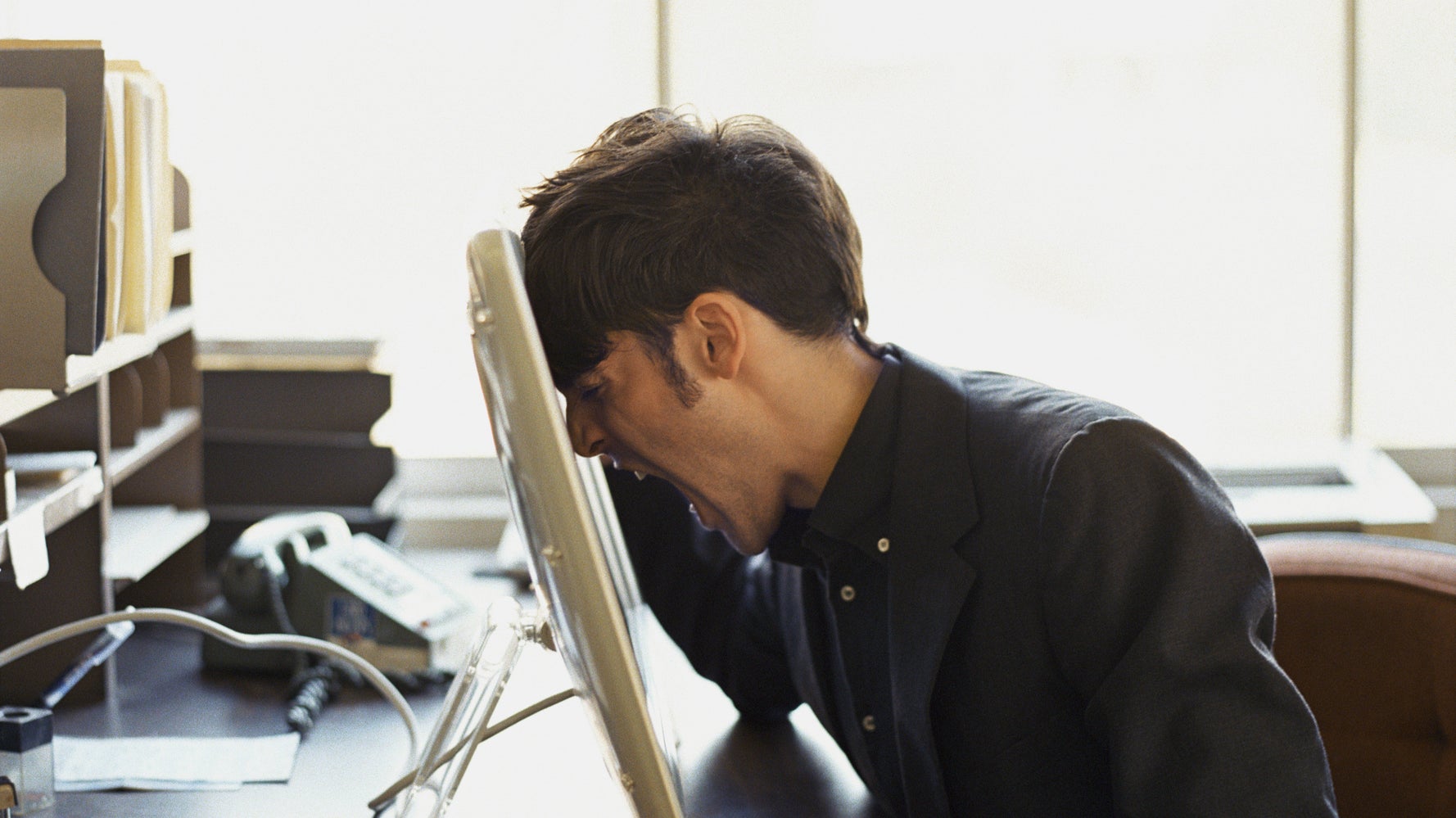 Know Why A Man Shoved His Head Into A Computer? Take The Fark Weird ...