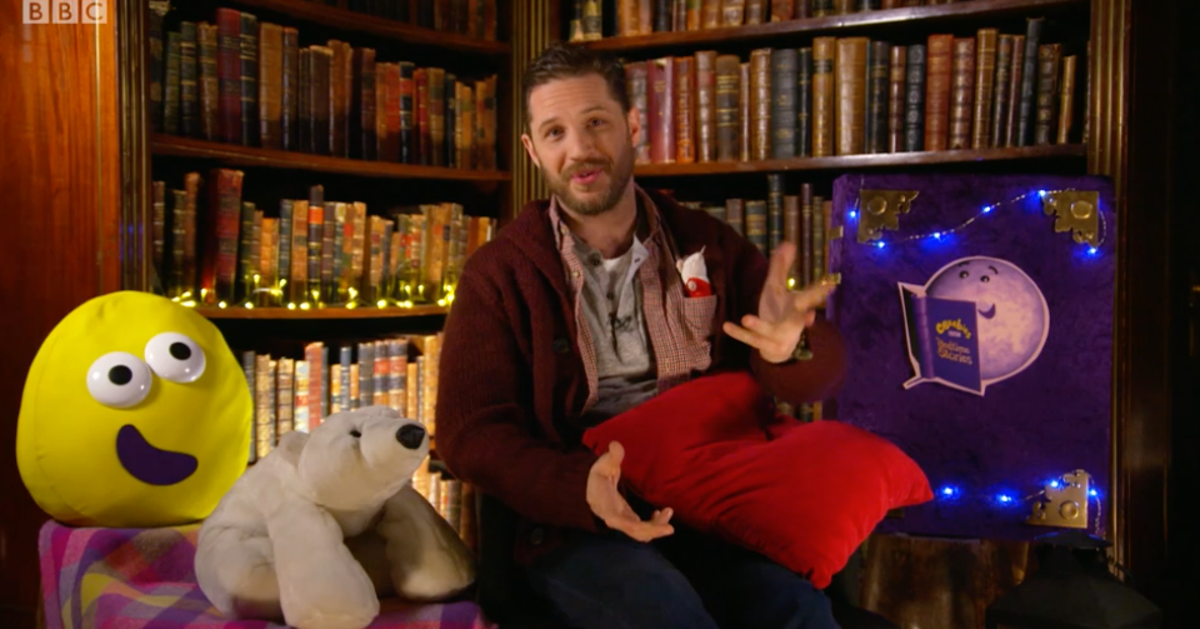 Tom Hardy Is As Dreamy As Ever In Latest CBeebies Story Time Reading ...