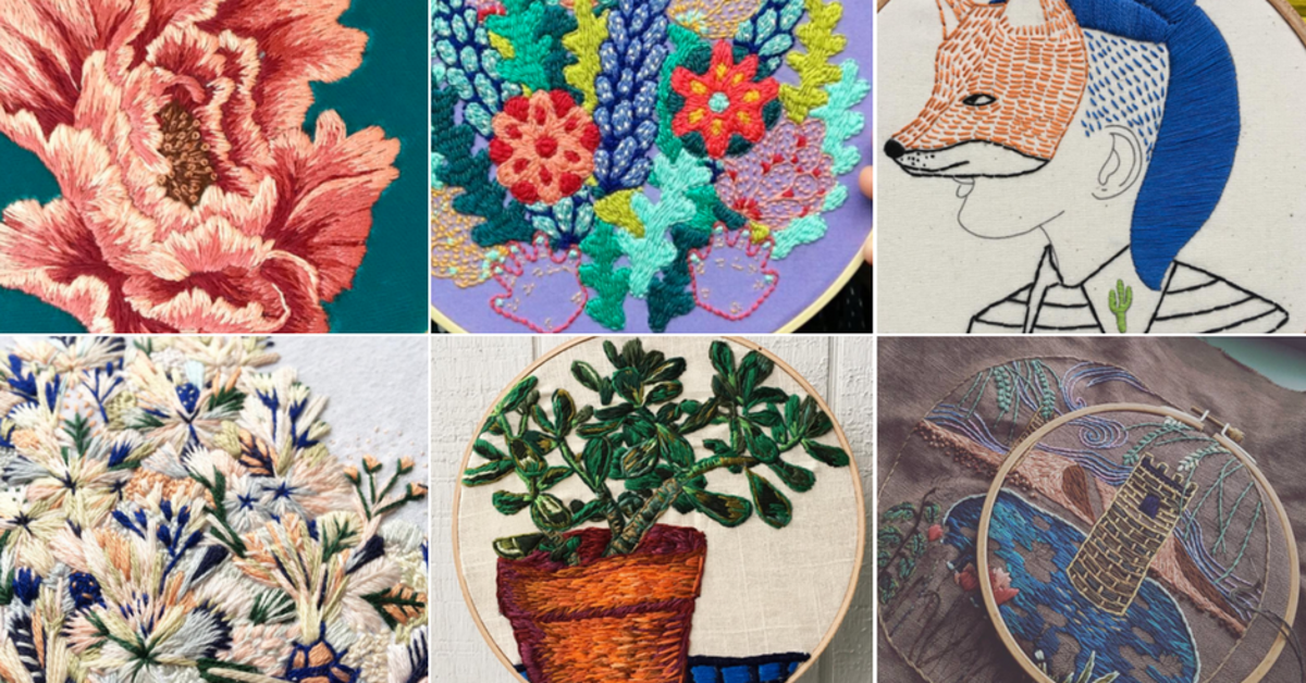 14 Stunning Embroidery Instagrams That'll Make You Fall Thread Over ...