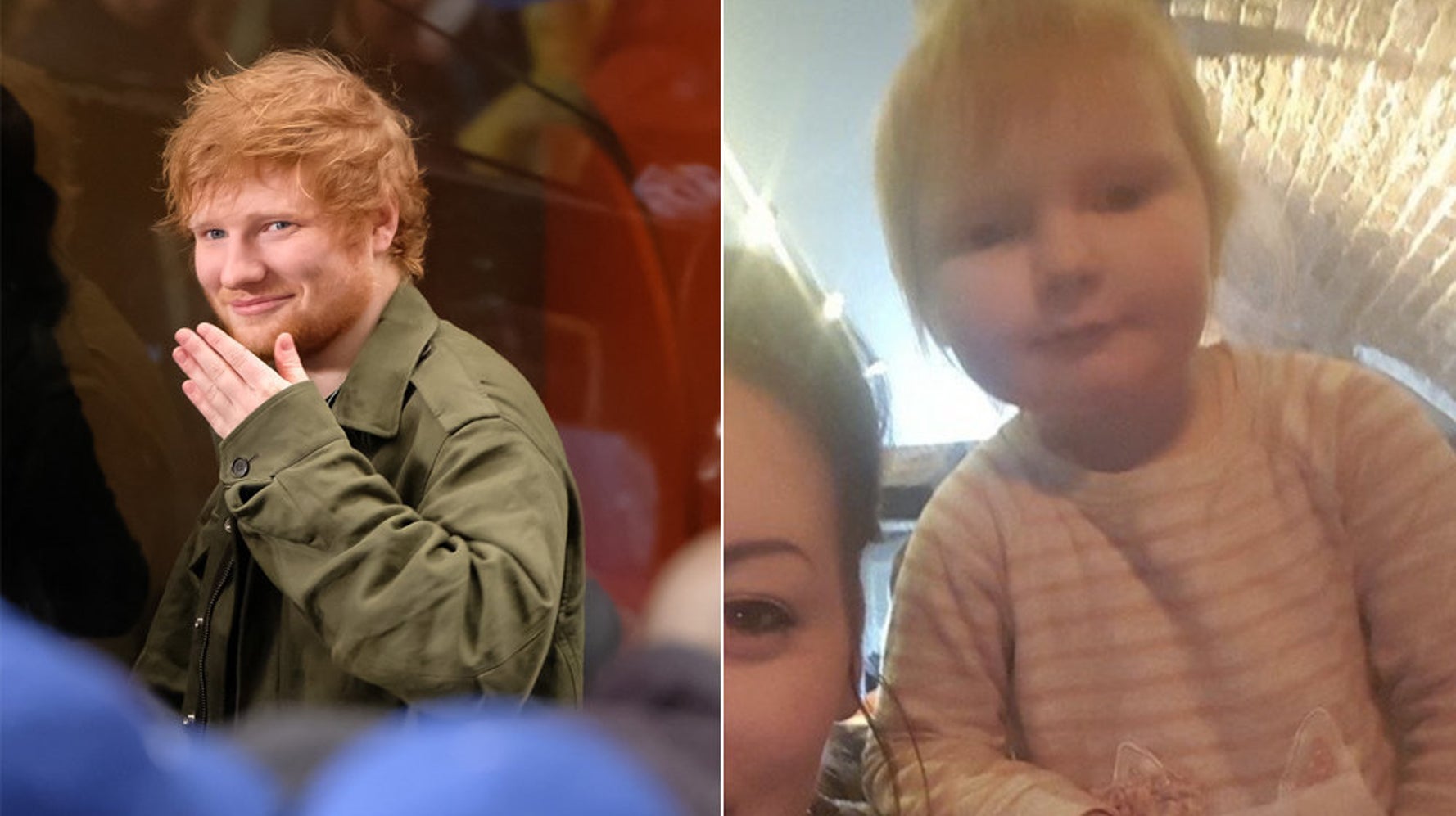 Ed Sheeran Has One Thing To Say About That Look-Alike Baby: "She's Not ...