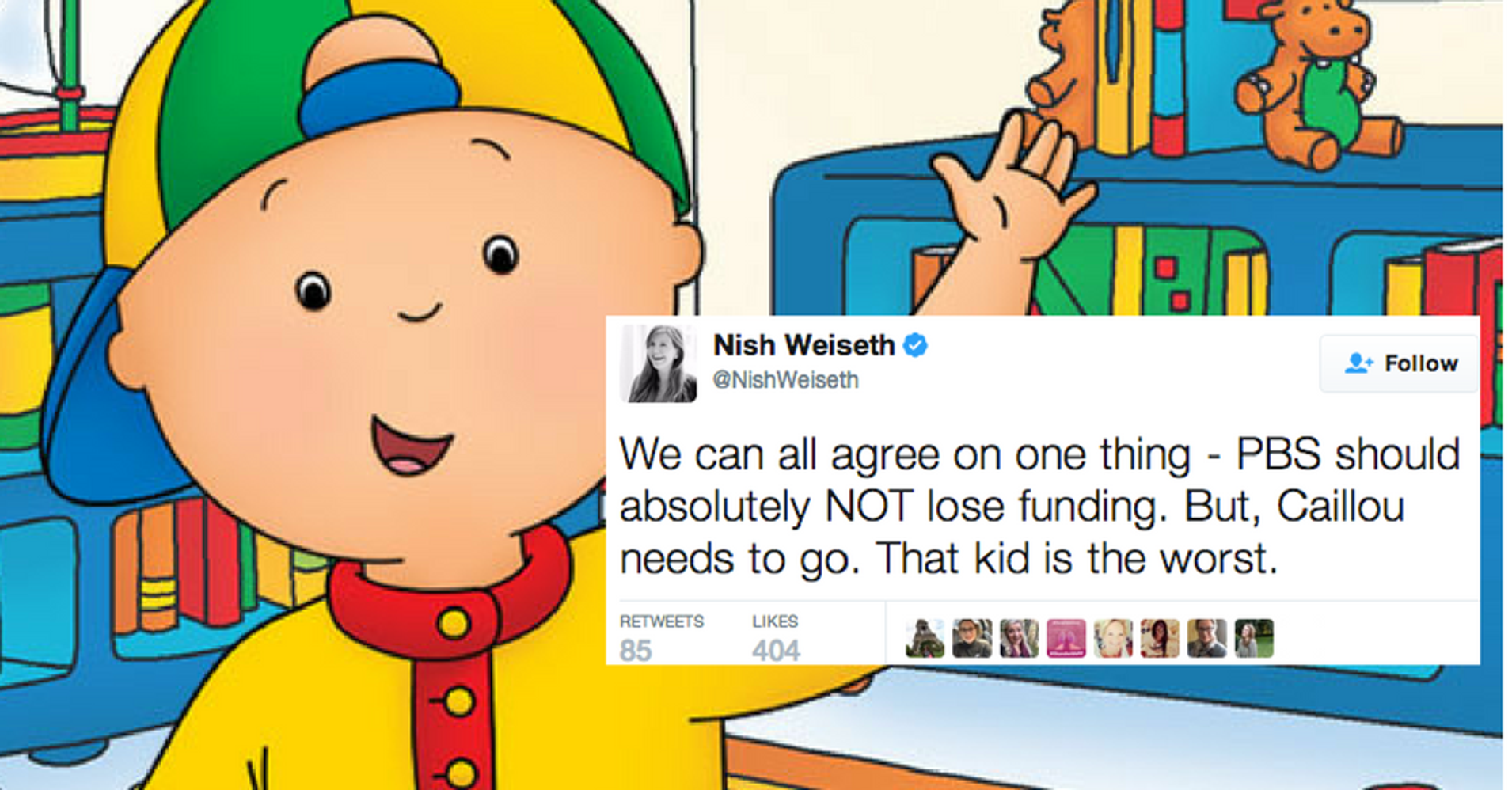 This Is How Much People Hate 'Caillou' | HuffPost Life