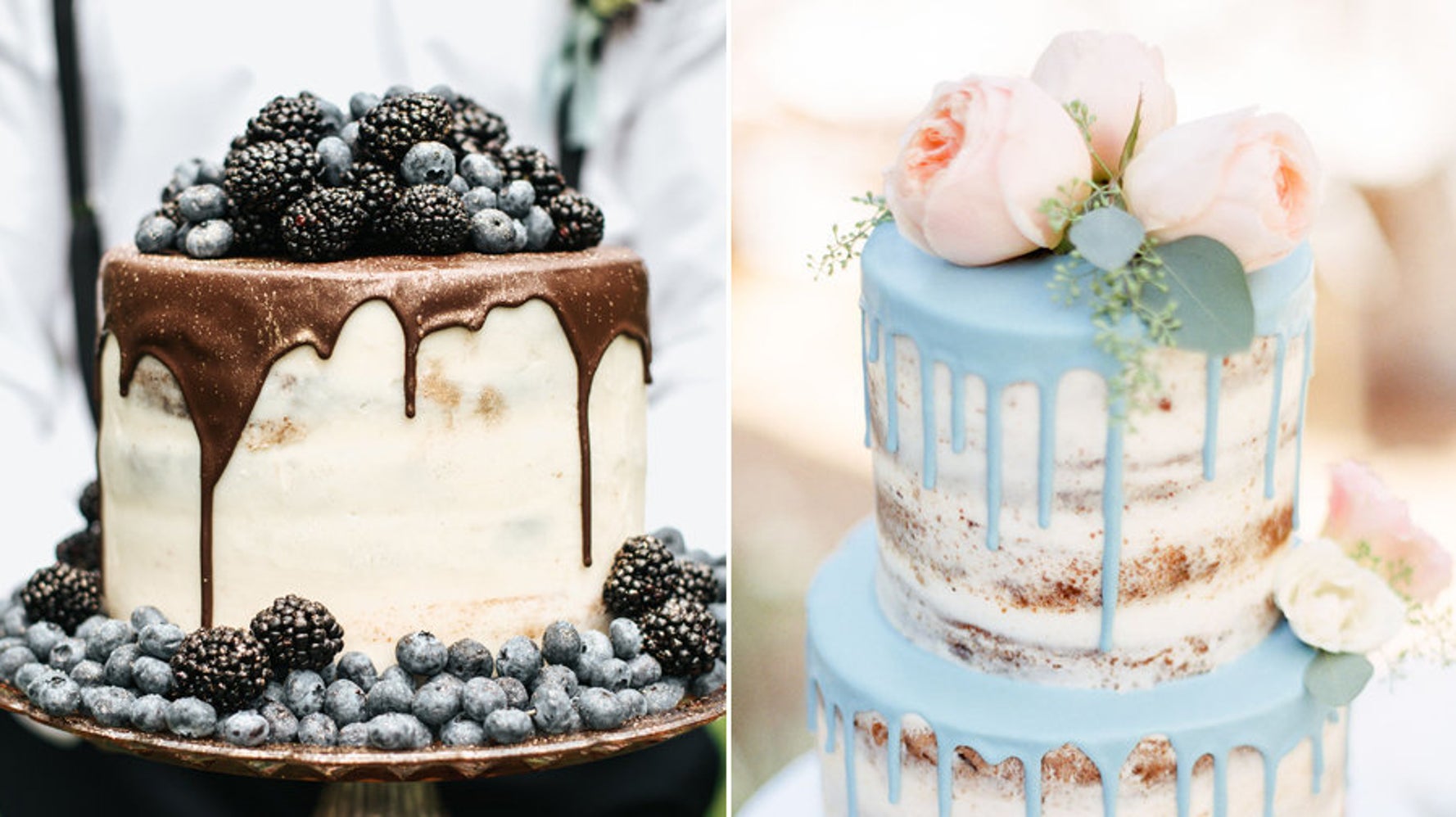 14 Drip Wedding Cakes That Are Overflowing With Sweetness | HuffPost Life