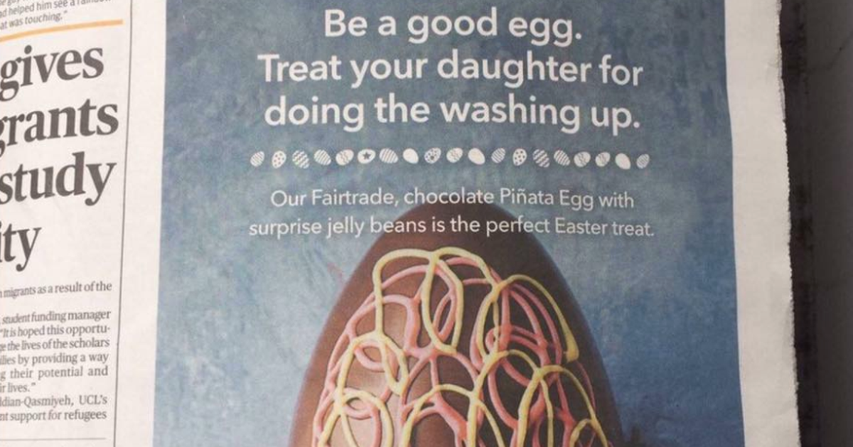 Co-Op Slammed For 'Sexist' Easter Egg Advert Suggesting Daughters ...