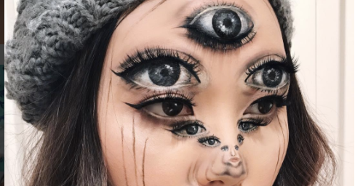 This Makeup Artist's Epic Optical Illusions Will Make Your Head Spin ...
