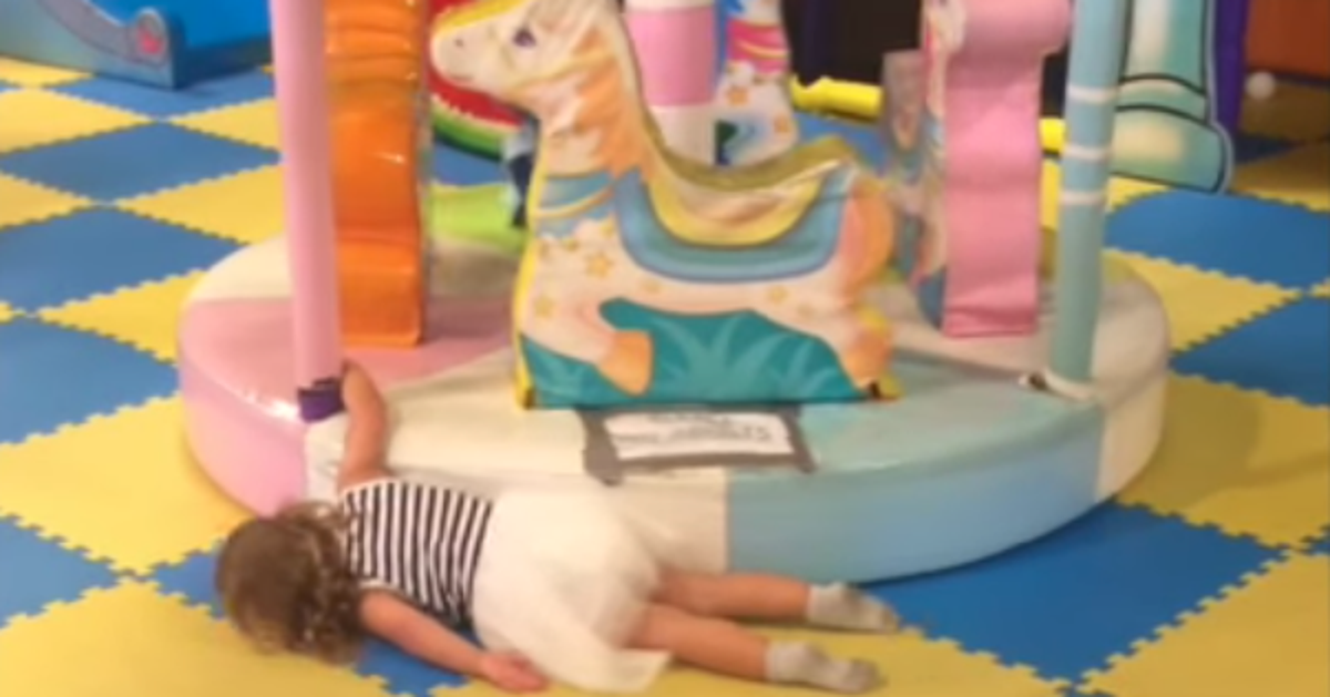 We've All Felt Like This Little Girl Getting Dragged Around A Tiny ...