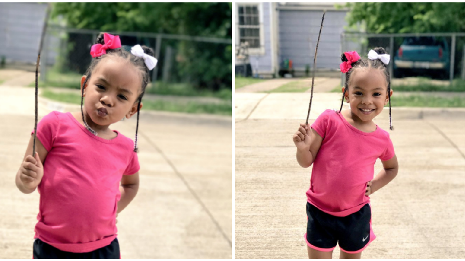 Three-Year-Old Told Mum She Wanted Everybody To See Her Stick And ...