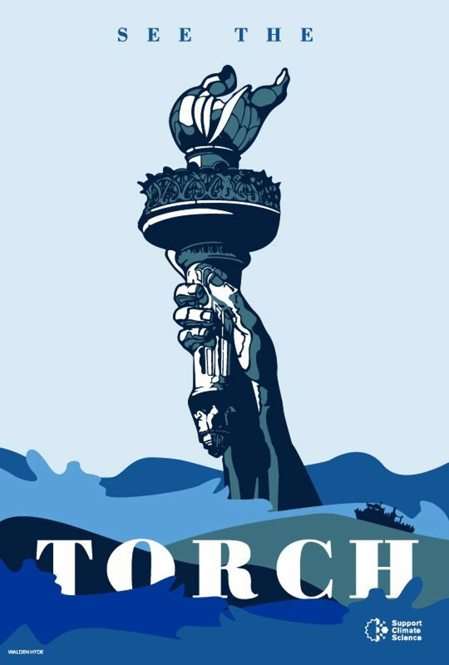 These Travel Posters Depict A Dystopian Future If The U.S. Ignores ...