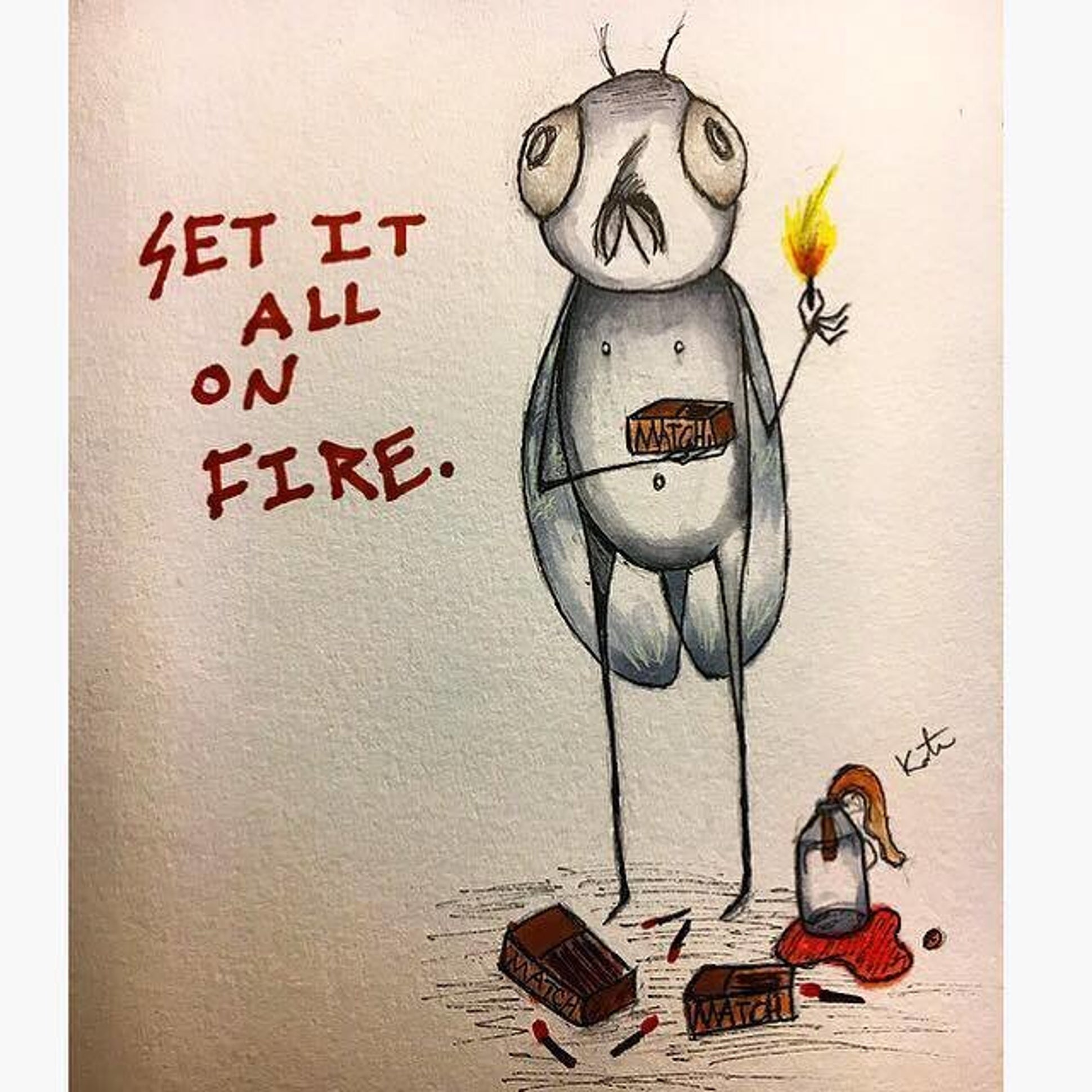 Artist With Schizophrenia Illustrates What It's Like To Experience ...