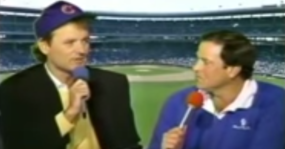 30 Years Ago, Bill Murray Called A Full Cubs Game And It Was Glorious ...