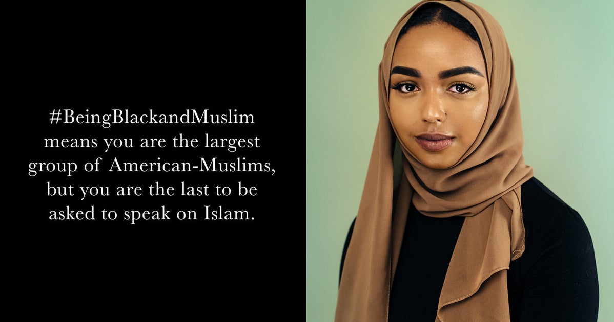 Artist Shares Poignant Portrait Series On #BeingBlackAndMuslim ...