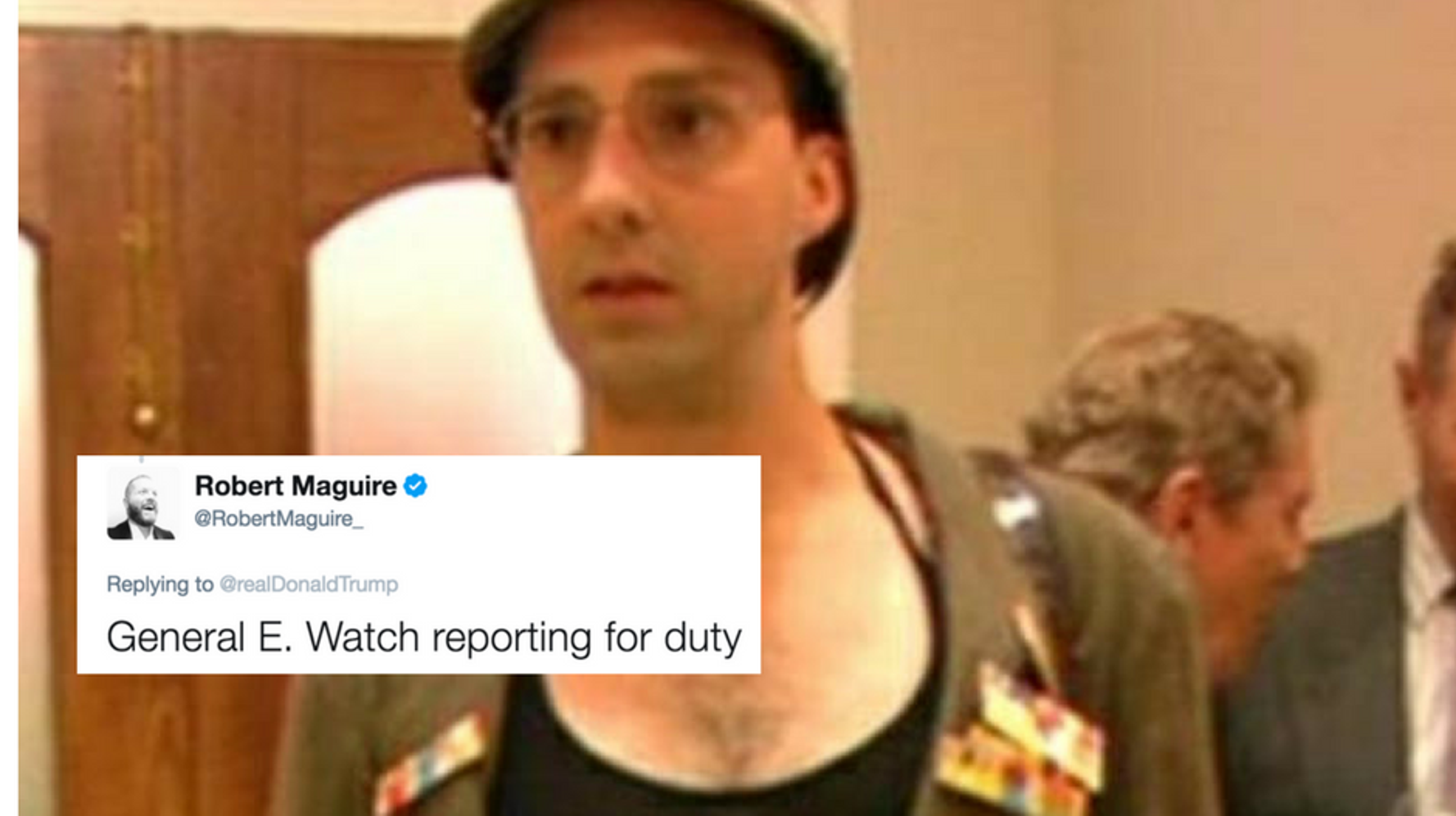 Hey, Donald Trump, The Internet Wants To Know Who General E. Watch Is ...