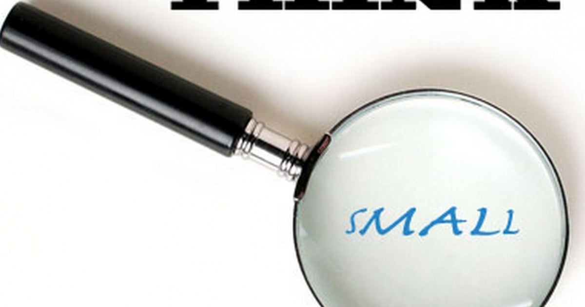 Thinking Small | HuffPost Contributor