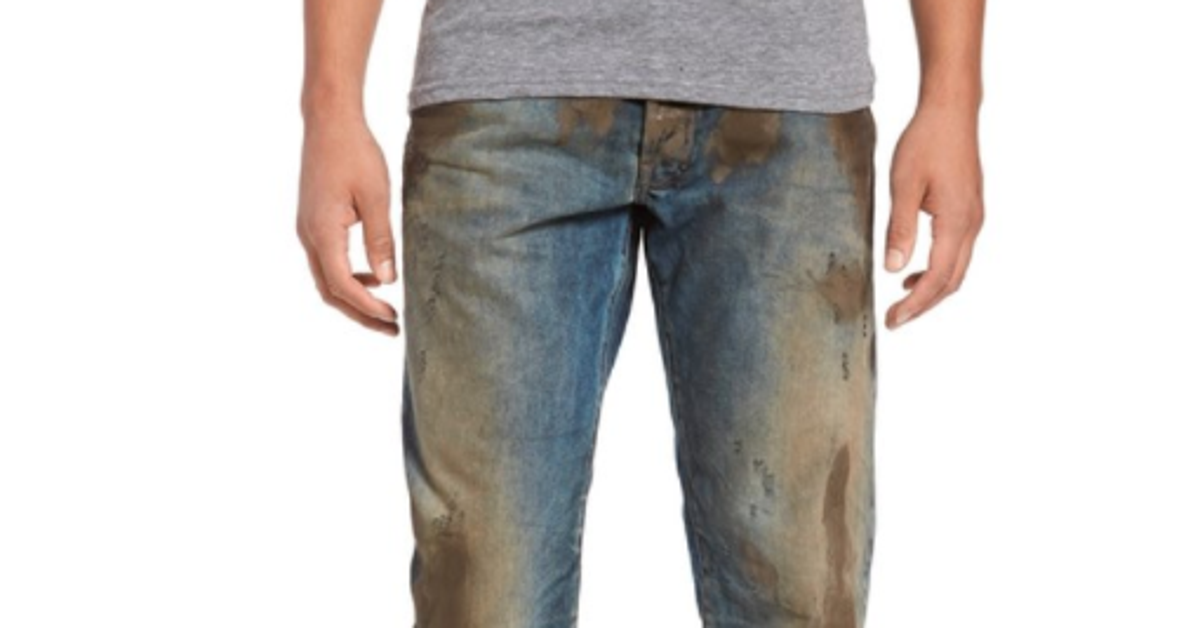 7 Questions We're All Asking About Nordstrom's Fake Mud Jeans ...