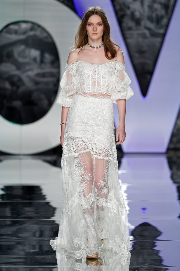 Bridal Fashion Week Spring 2018 Nearly Naked Wedding Dresses And