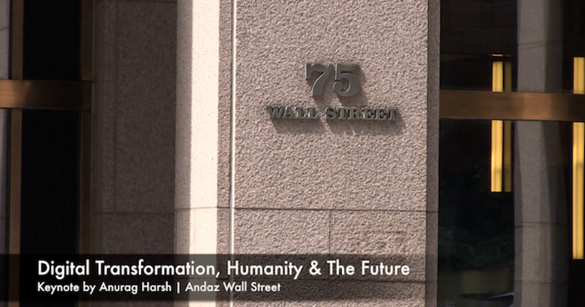 Digital Transformation, Humanity & the Future - Keynote Address to ...