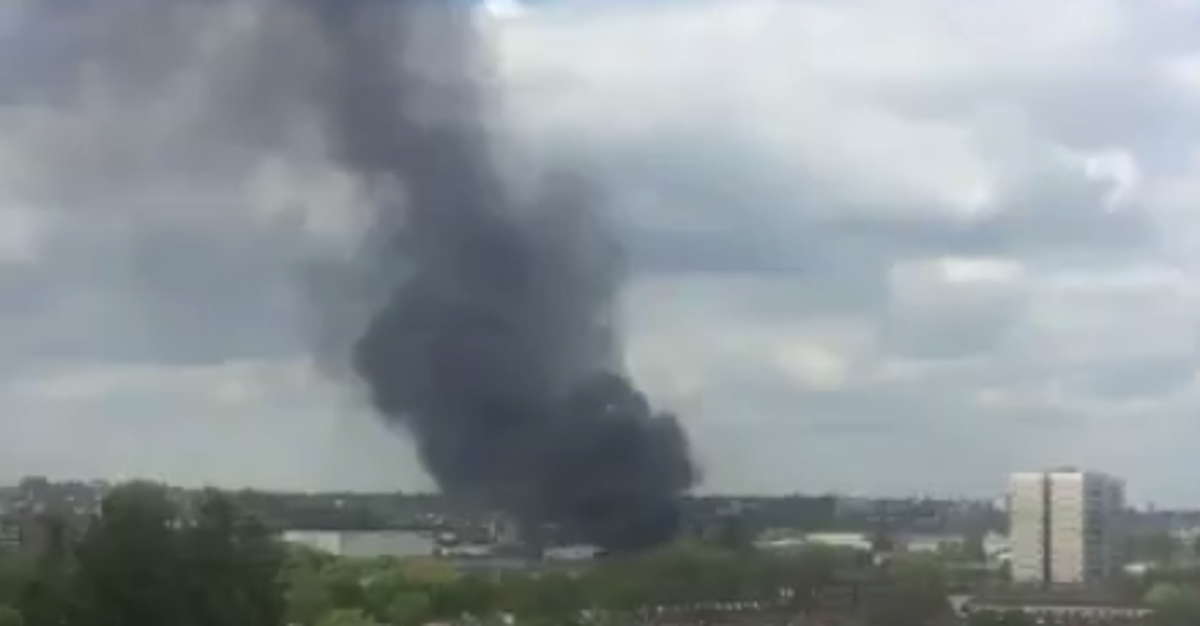 Wimbledon Fire, In Plough Lane, Sees Dozens Of Firefighters Battle ...