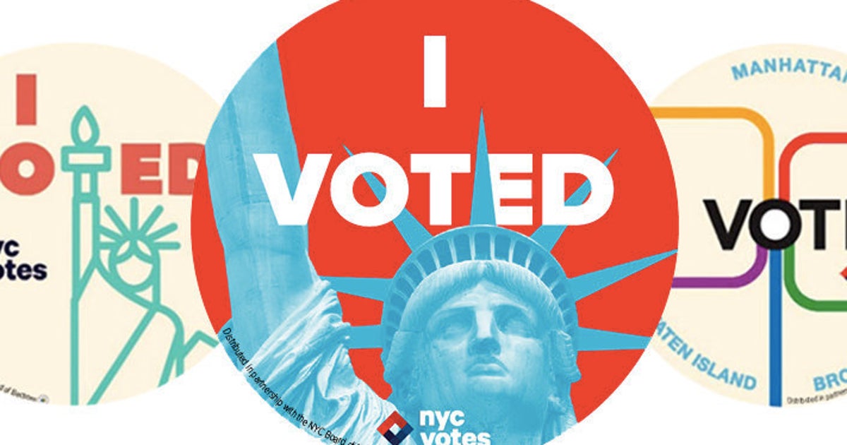 One Of These Designs Will Become NYC's Next 'I Voted' Sticker ...