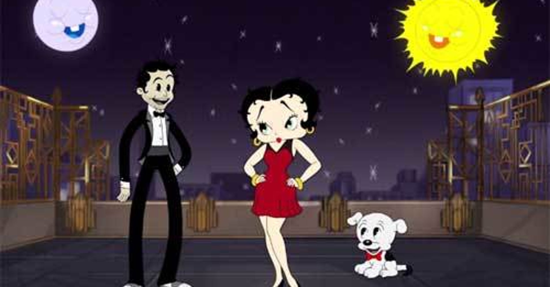 With the help of ELLE & Zac Posen, cartoon icon Betty Boop receives a ...