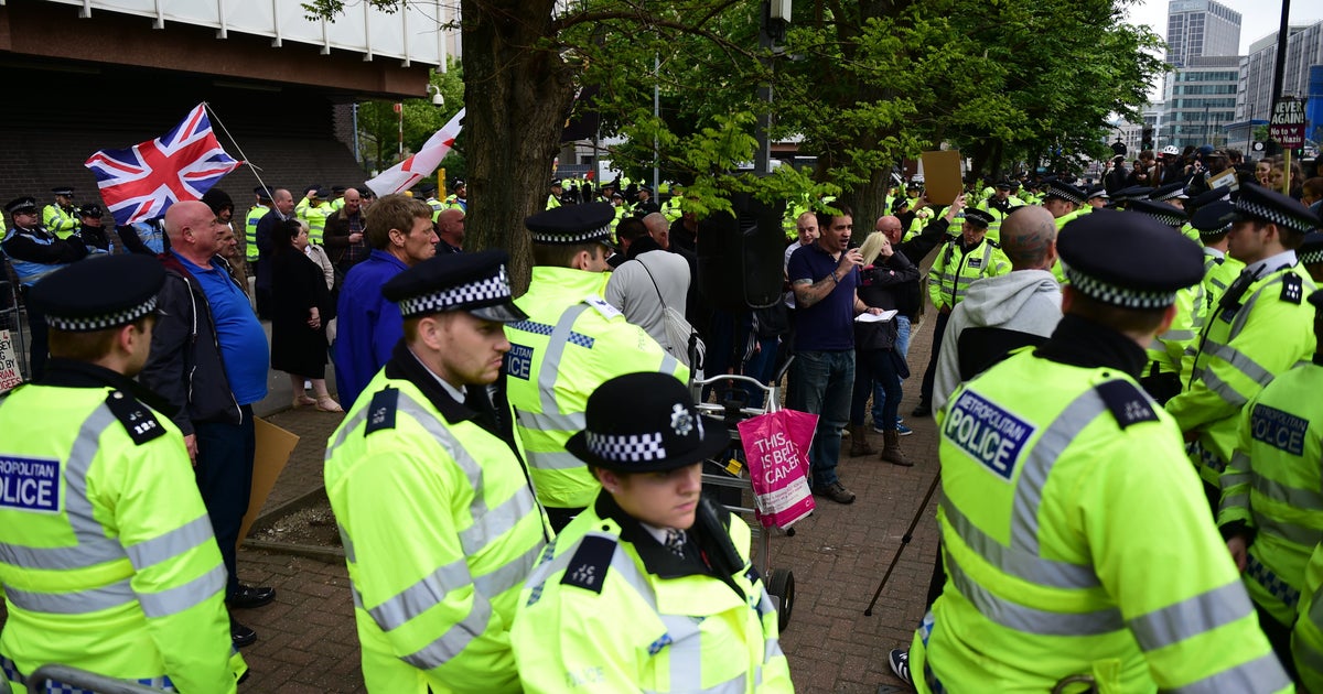 Croydon Protest Sees Far-Right Demonstrators Outnumbered By Anti ...