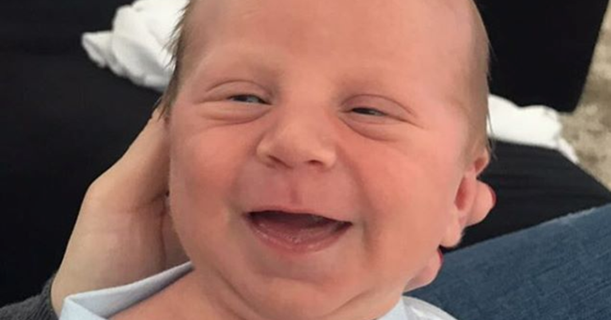 Steven Gerrard Shares Adorable First Photos Of His Smiling Baby Son Lio ...