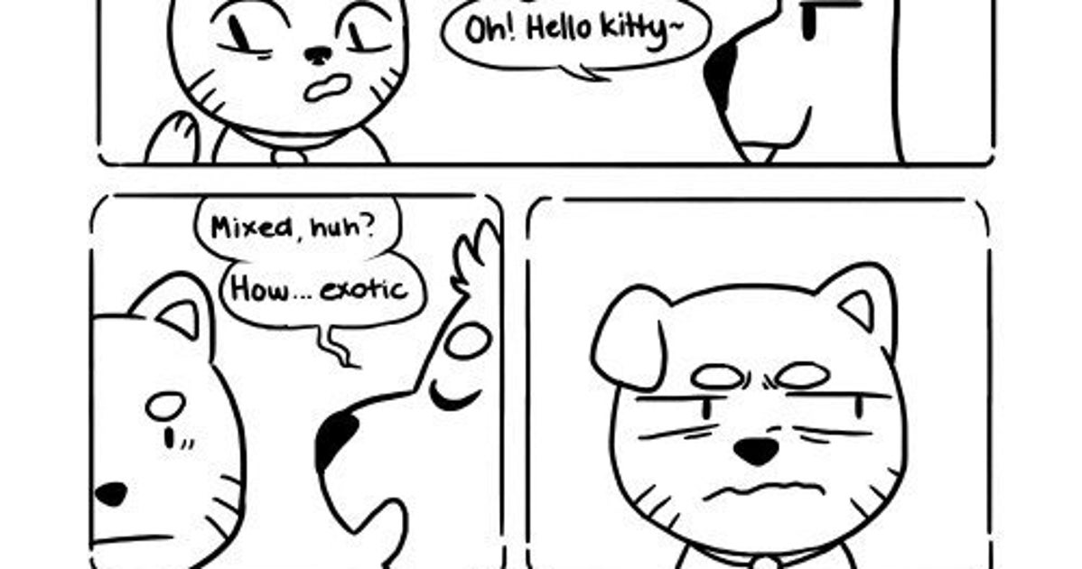 This Comic Captures What It's Like To Grow Up Mixed Race In America ...