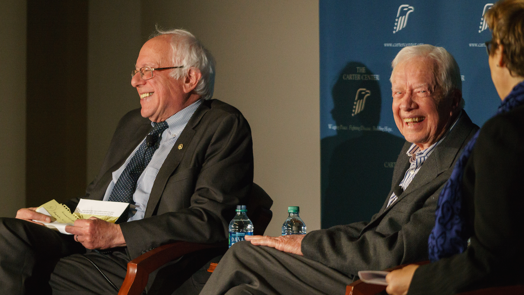Watching Jimmy Carter And Bernie Sanders Together Will Make Your Day So ...