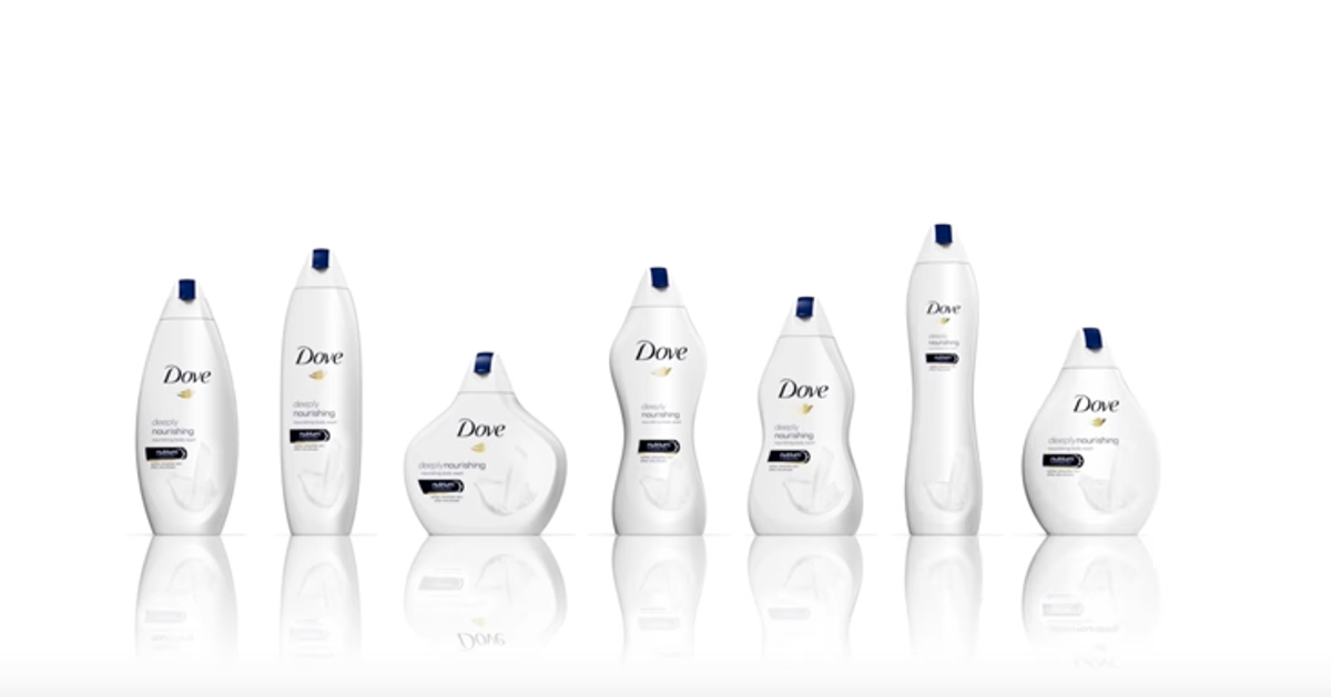 Dove Made Bottles Shaped Like Women's Bodies, And It Didn't Go Well ...