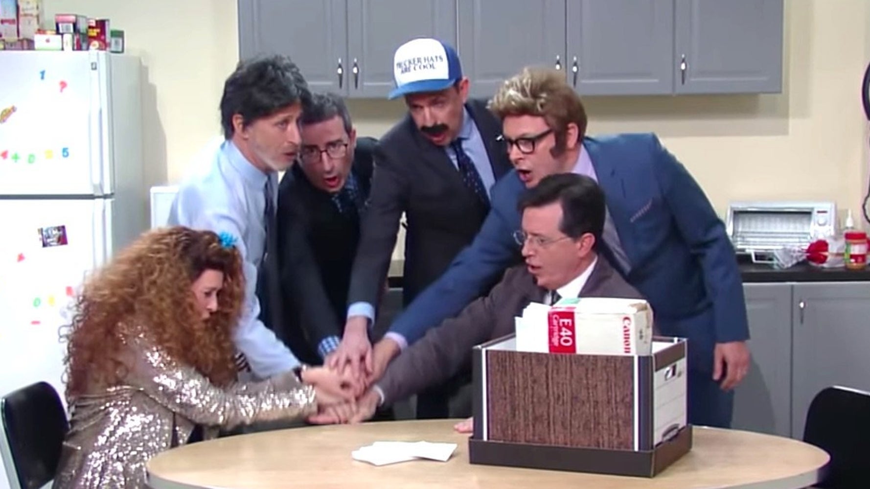 Stephen Colbert Had A ‘Daily Show’ Reunion Just When You Needed It Most ...