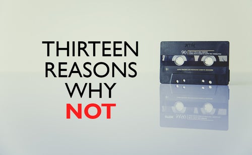 Cassette Tapes Thirteen Reasons Why Katherine Langford Autographed