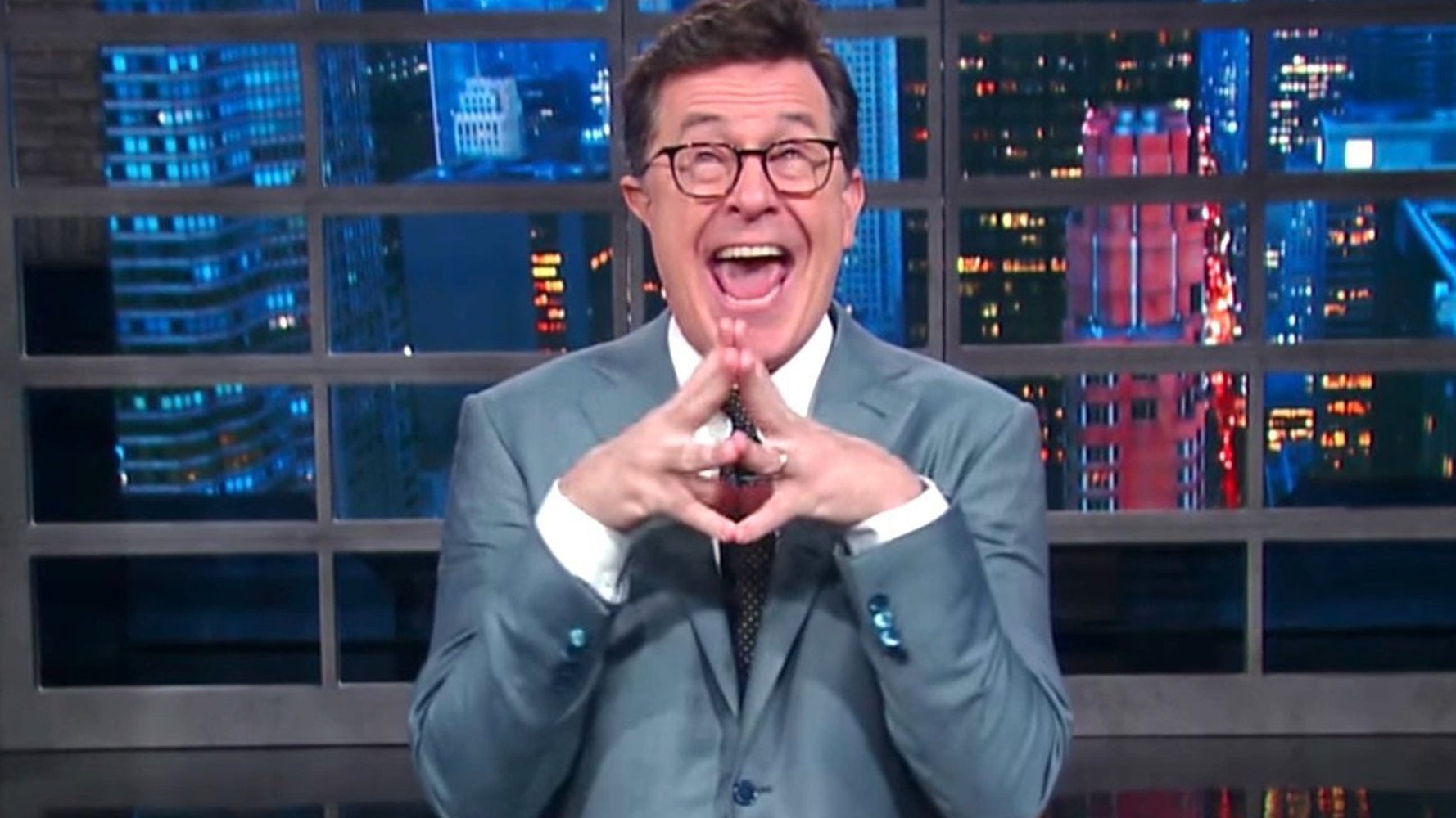 Stephen Colbert Couldn’t Be Happier After Trump Slams Him As A Filthy ...