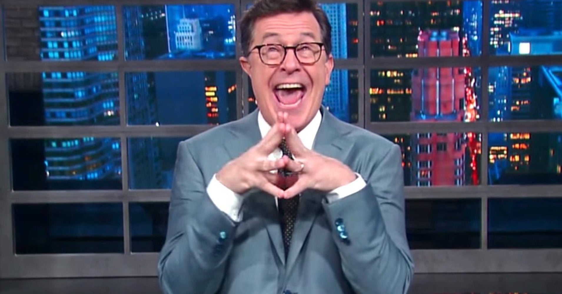 Stephen Colbert Couldn’t Be Happier After Trump Slams Him As A Filthy ...