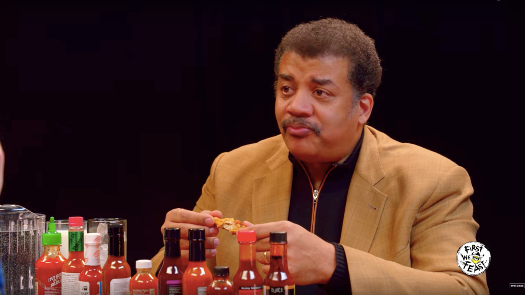 Neil deGrasse Tyson Talks Life And The Universe While Eating Hot Wings ...