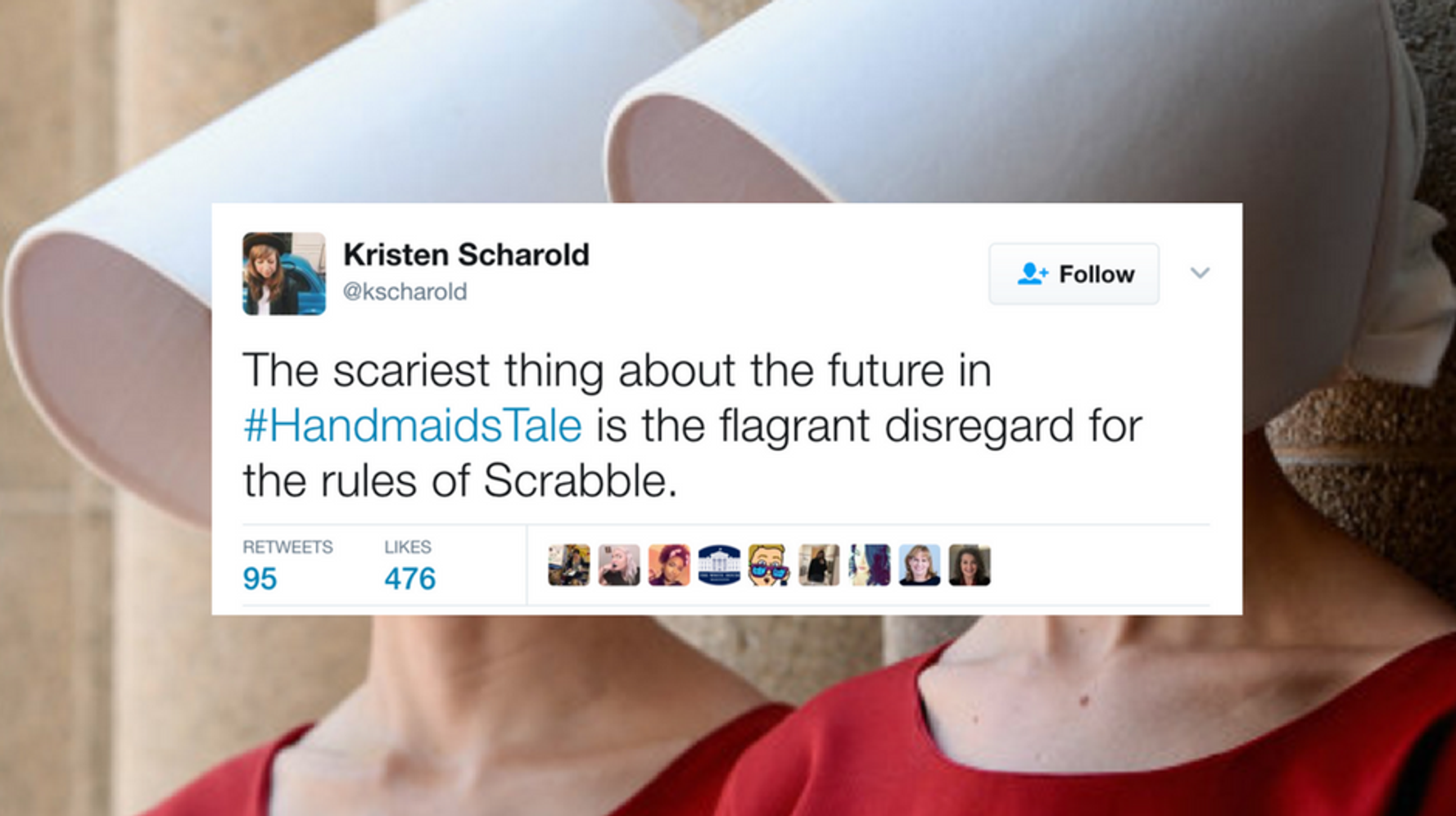People Are Mad 'Handmaid's Tale' Doesn't Respect Scrabble Rules | HuffPost