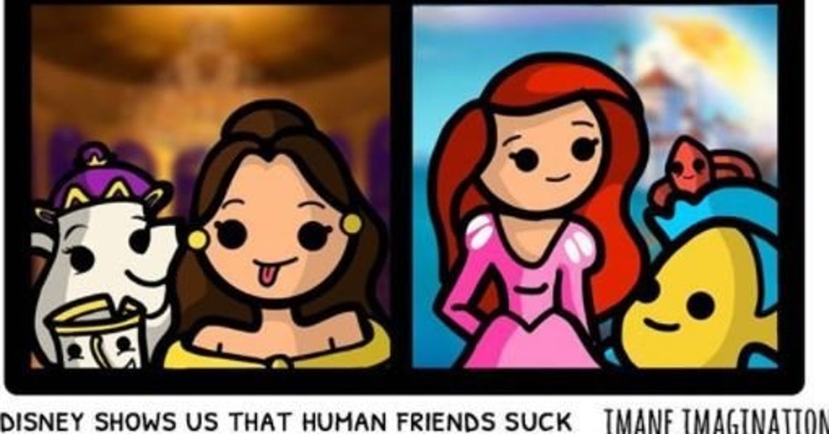 If Disney Movies Were More Realistic, As Told In 10 Comics | HuffPost Life