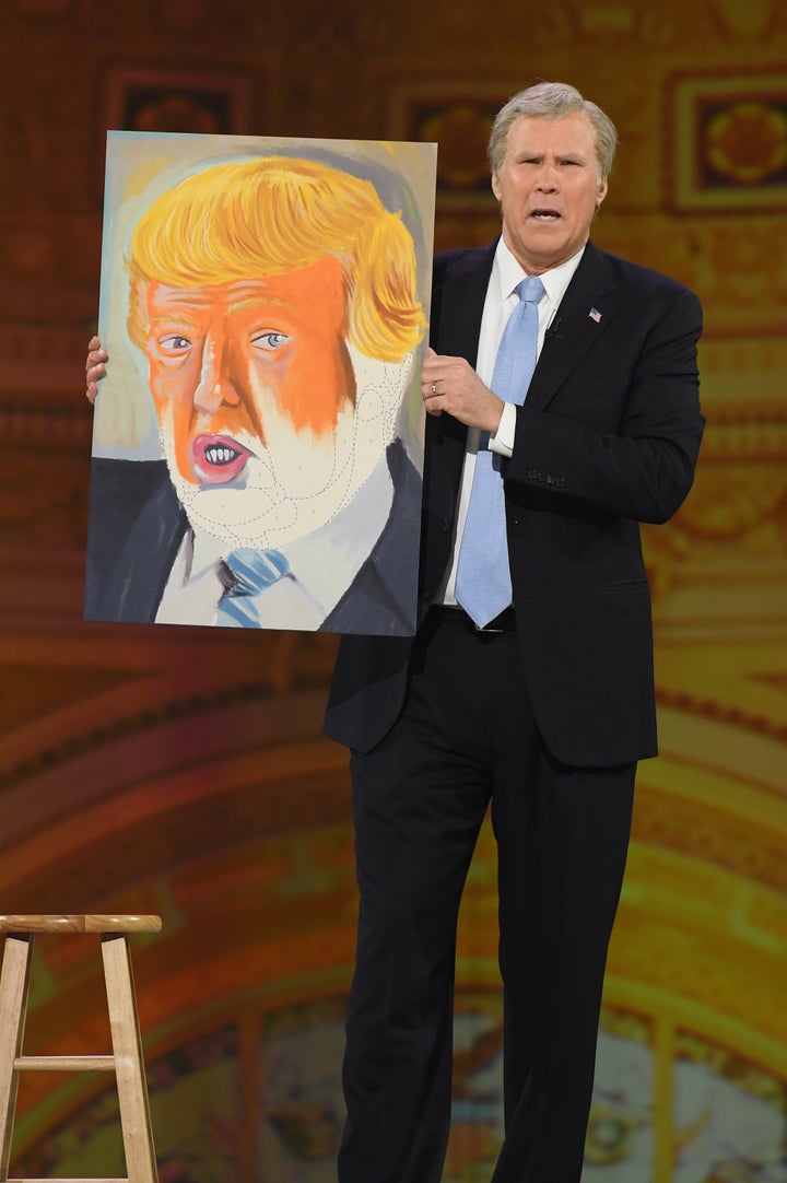 You Can Now Watch Will Ferrell Make Fun Of Donald Trump As George W ...