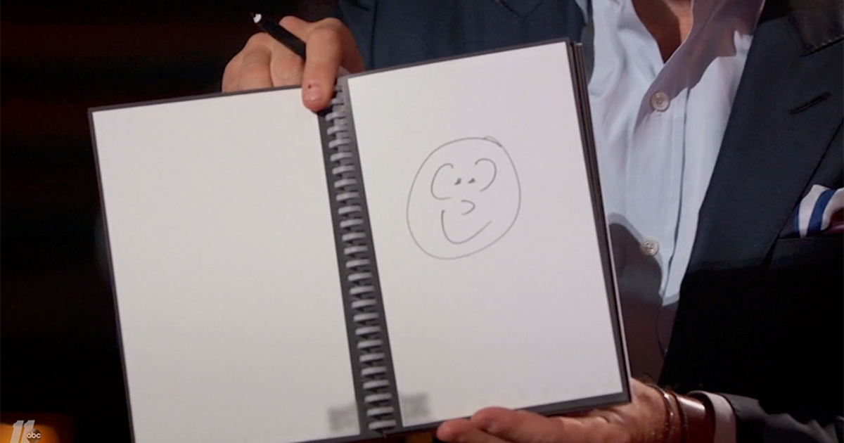 Reusable Microwavable Notebook with a Companion App on Shark Tank ...