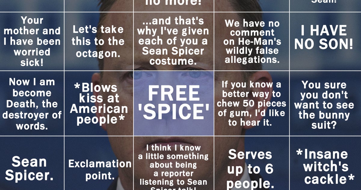 Let's Play Sean Spicer Bingo While We Still Have The Chance | HuffPost ...