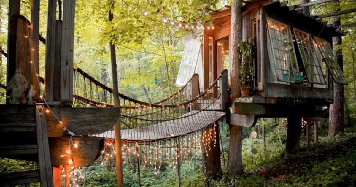 12 Incredible Tree Houses You Can Spend the Night In | HuffPost Life