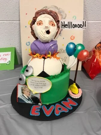 Mrs Doubtfire Cake Face